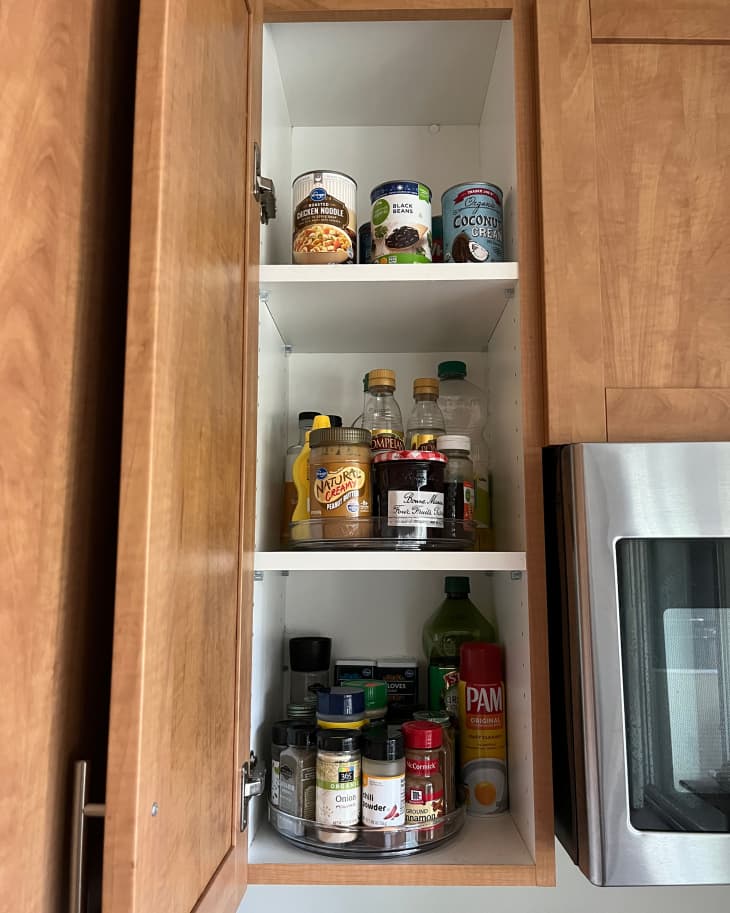 See How an Organizer Revamped My Cluttered Kitchen Cabinets | Apartment ...