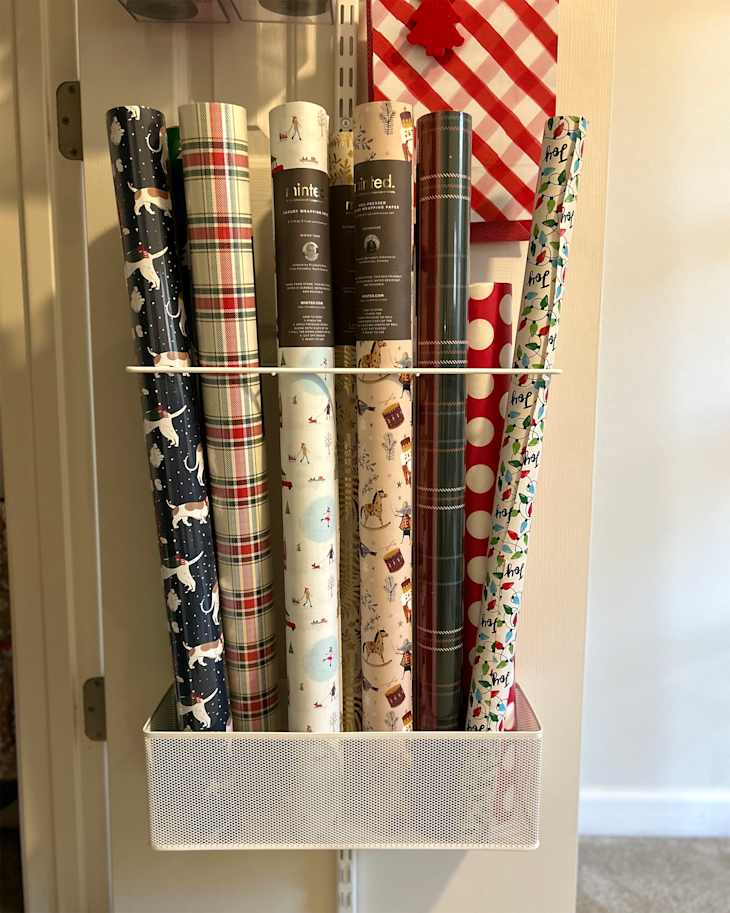 This Elfa Gift Packaging Over-the-Door Rack Is Perfect | Apartment Therapy