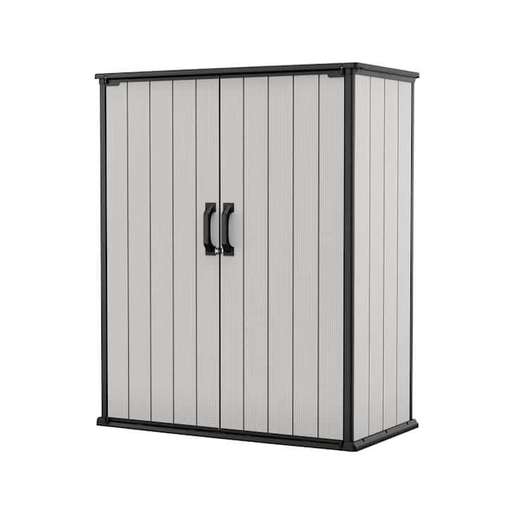The Keter Premier Tall Storage Shed Is a Outdoor Space Saver ...