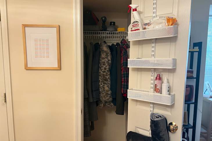 A Pro Organizer’s Brilliant Ideas to Fix My Small Closet | Apartment ...