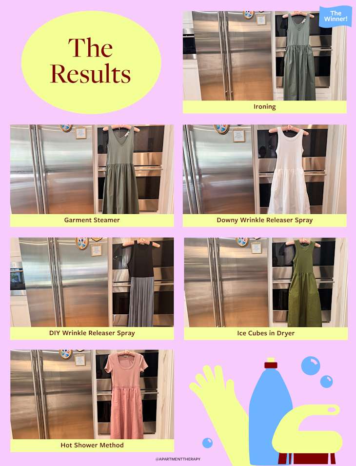 The Best Ways to Get Wrinkles Out of Clothes (Tested) | Apartment Therapy