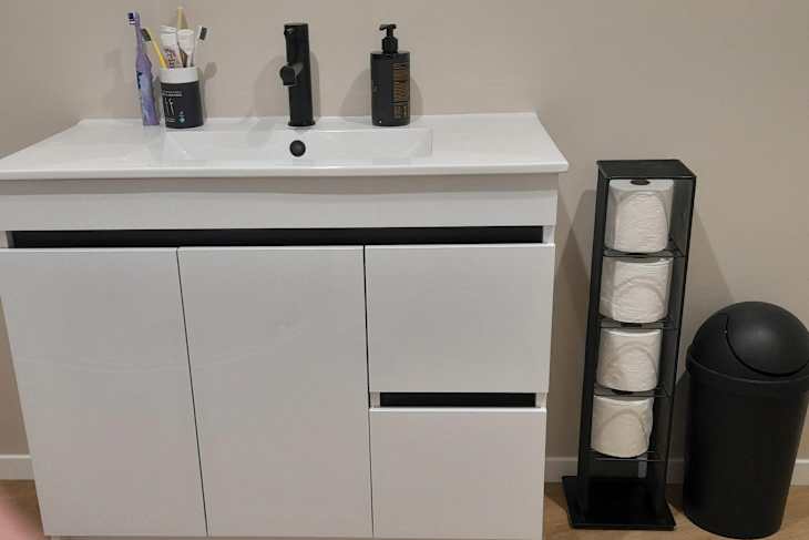 Why I Put a CD Holder in My Bathroom (It’s Genius) | Cubby