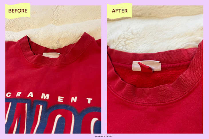 I Tried 3 Methods to Fix Stretched-Out Collars on Sweatshirts ...