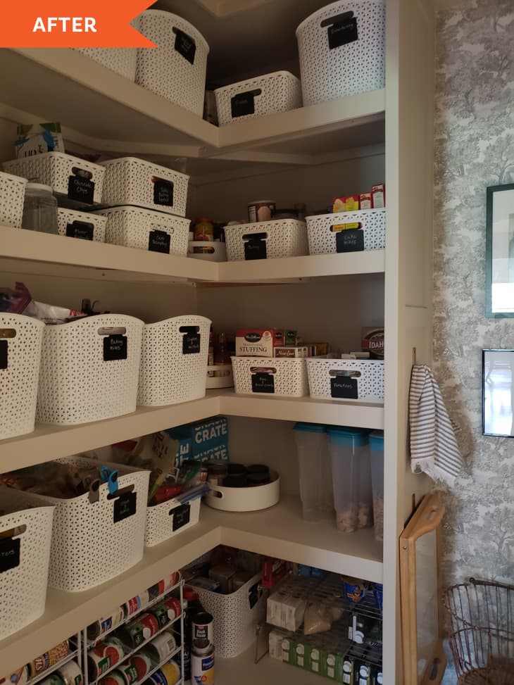 B&A: A $500 Pantry Redo Gets It Gorgeously Organized | Cubby