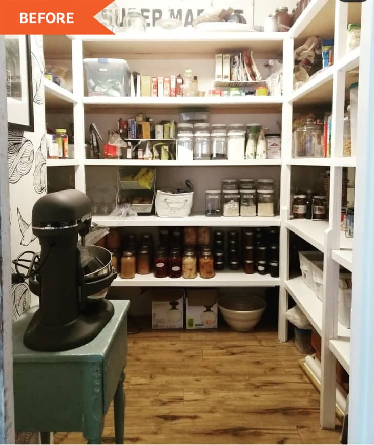 B&A: A $500 Pantry Redo Gets It Gorgeously Organized | Cubby