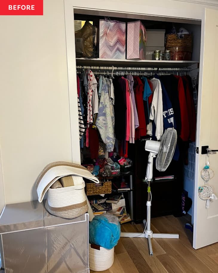 Closet Redo with Kitchen Cabinets — Before & After Photos | Apartment ...