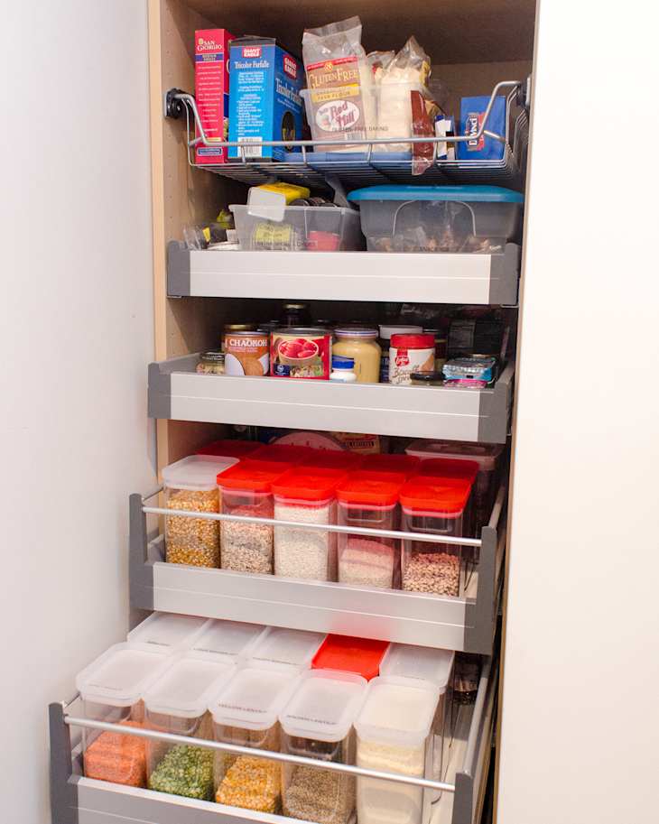 Pantry Before & After: How a Labeler and New Containers Transformed My ...
