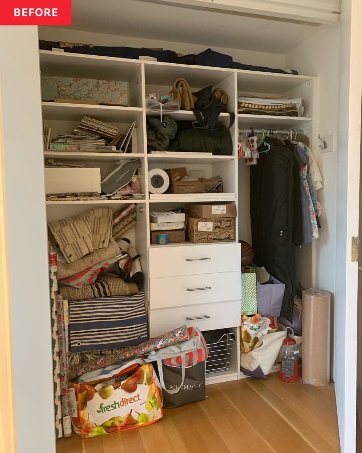 See How a Pro Organizer Improves Disorganized Closet | Apartment Therapy