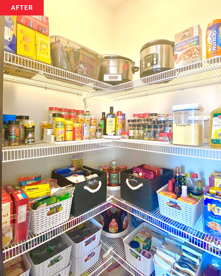 See How a Pro Organizer Gave This Cluttered Pantry New Life | Apartment ...