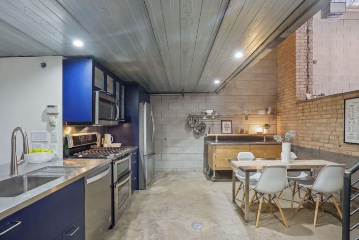 This Industrial Minneapolis Loft Makes Cinder Block Look Cool ...