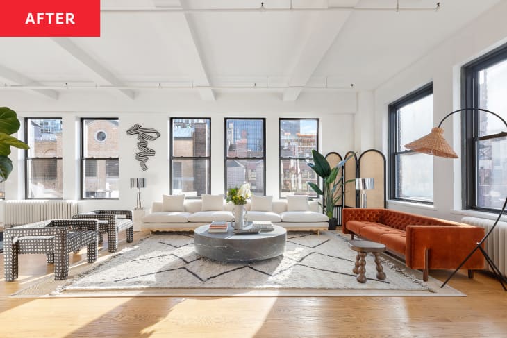 See How a Home Stager Turned a Sparse Loft into a Sophisticated Space ...