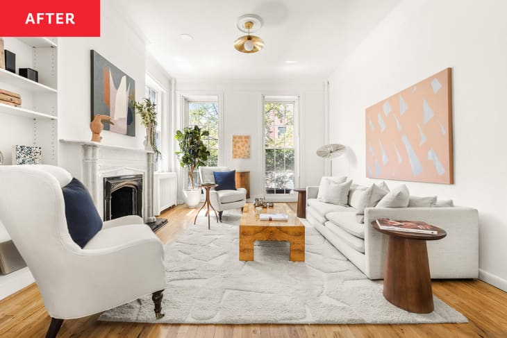 NYC Parlor Level Unit Transformation (Before & After) | Apartment Therapy