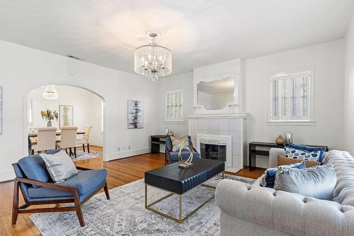See This Modern Staging Makeover on a Classic 1930s Craftsman Home ...