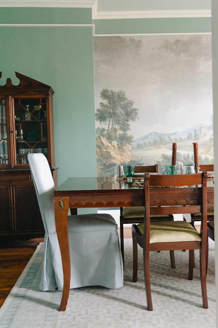 I Asked A Stager to Rearrange My Cluttered Dining Room | Apartment Therapy