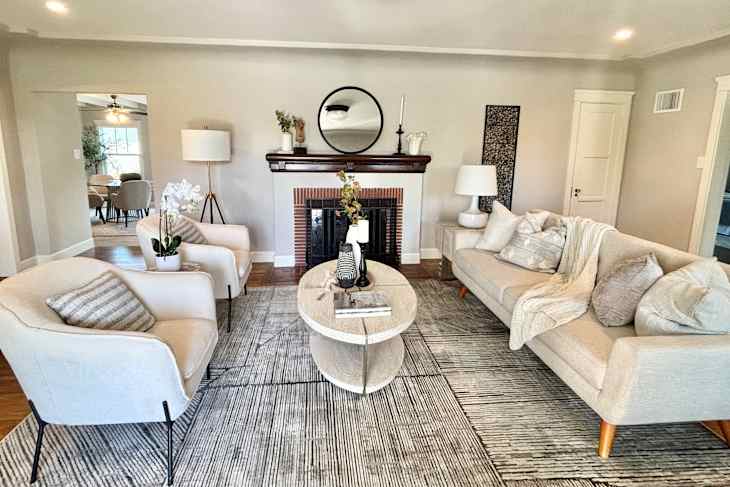 A Stager Gave A 100-Year-Old Home A "Fresh, Crisp" Makeover | Apartment ...