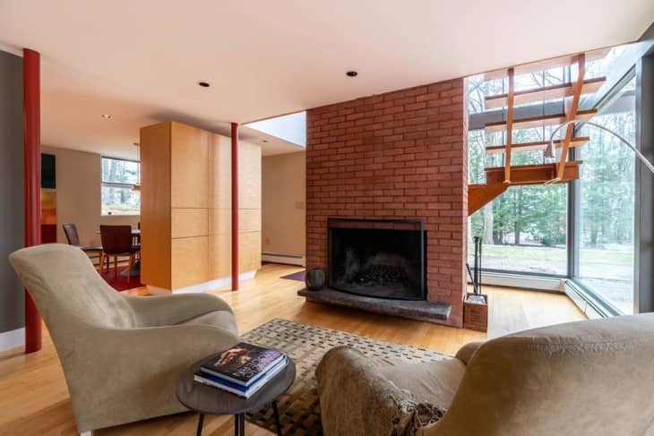 The Modernist House from "Knives Out" Is on the Market | Apartment Therapy