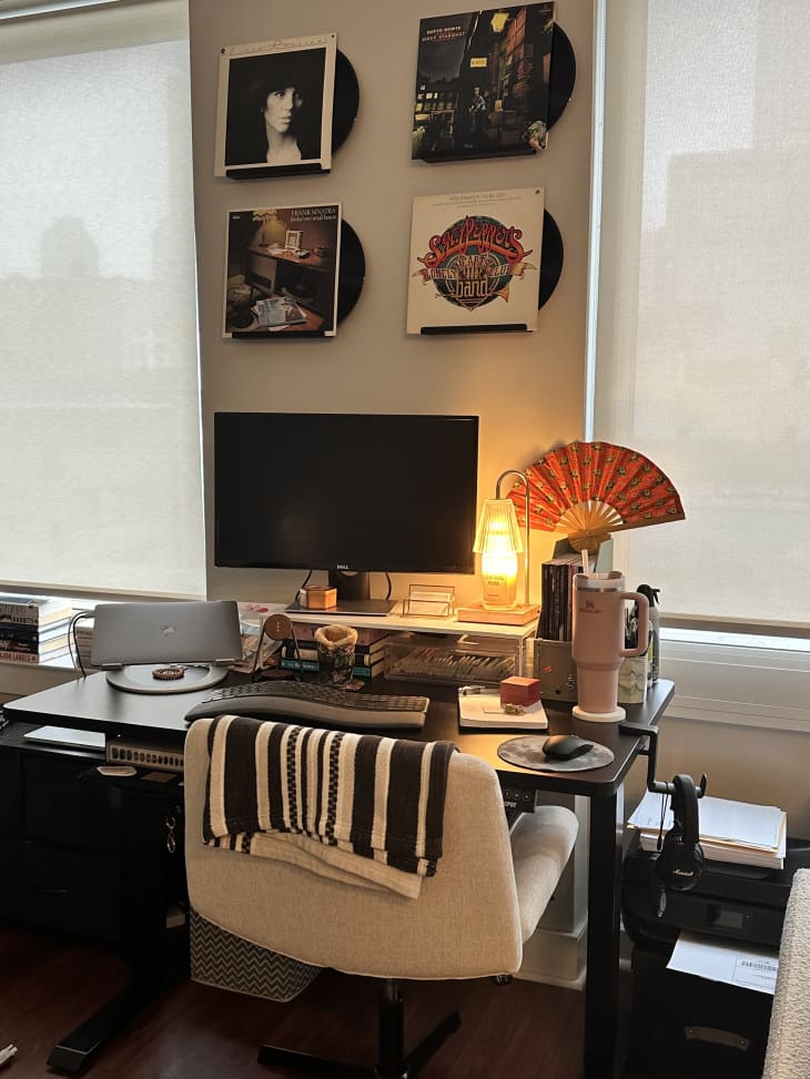 Hudson Hi-Fi Floating Vinyl Shelves Review: I Tried It | Apartment Therapy