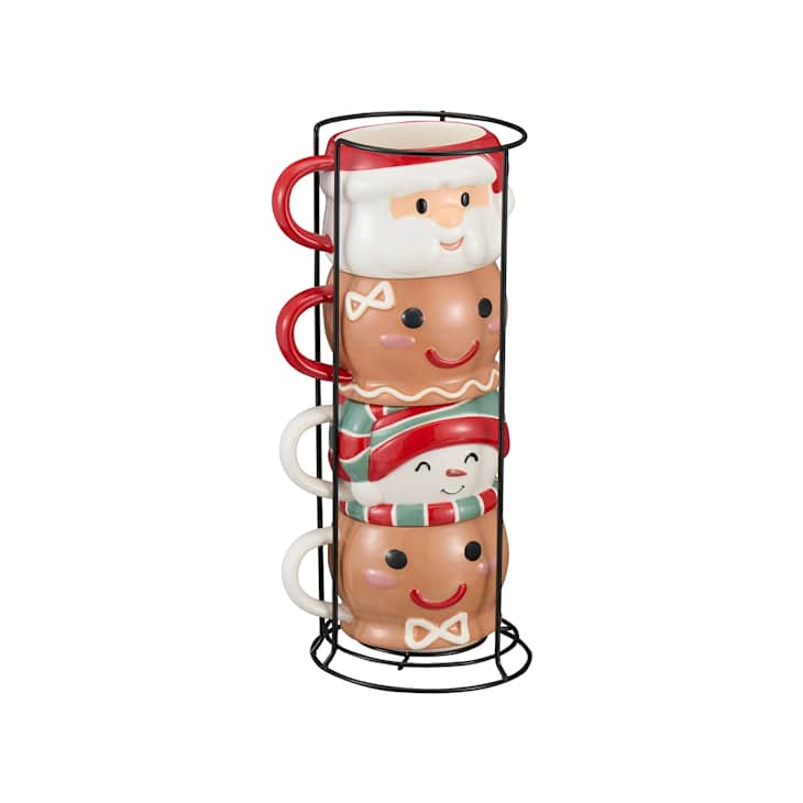 I Can’t Get Over Walmart’s $10-for-4 Stackable Holiday Mugs | Apartment ...