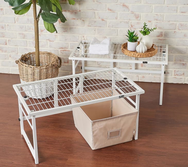 Pop-It Set of 2 Stackable and Collapsible Storage Racks: QVC Reviews ...