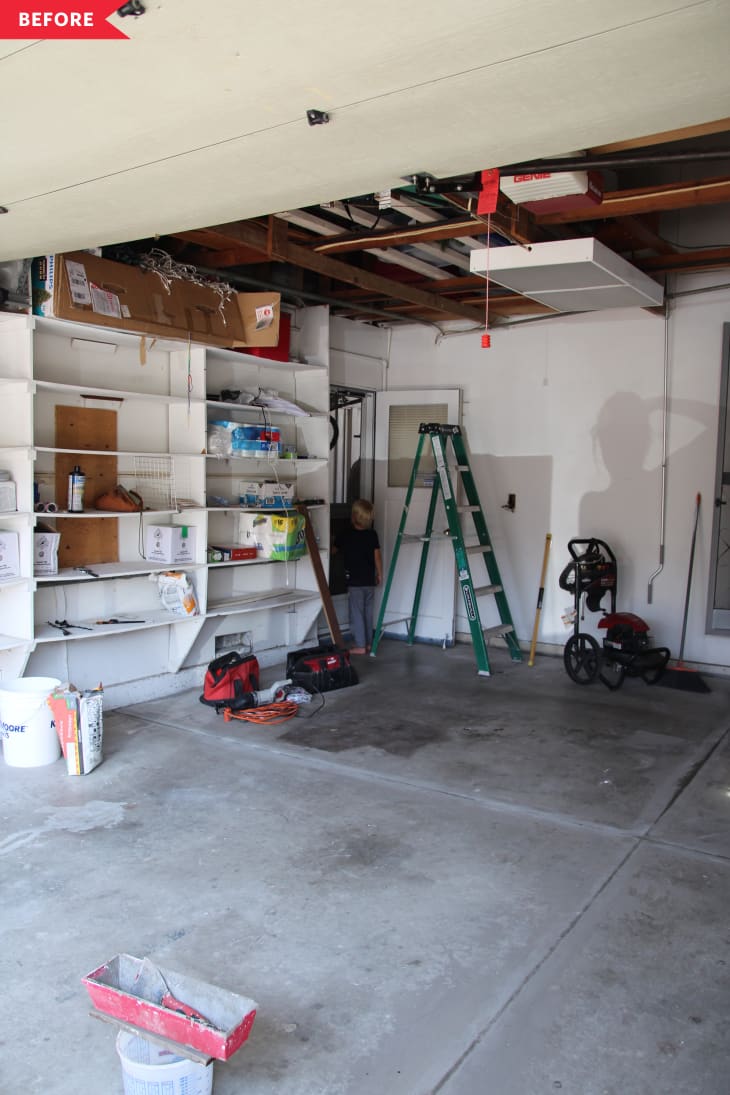 How a Lifestyle Blogger’s Unfinished Garage Becomes a Multipurpose ...