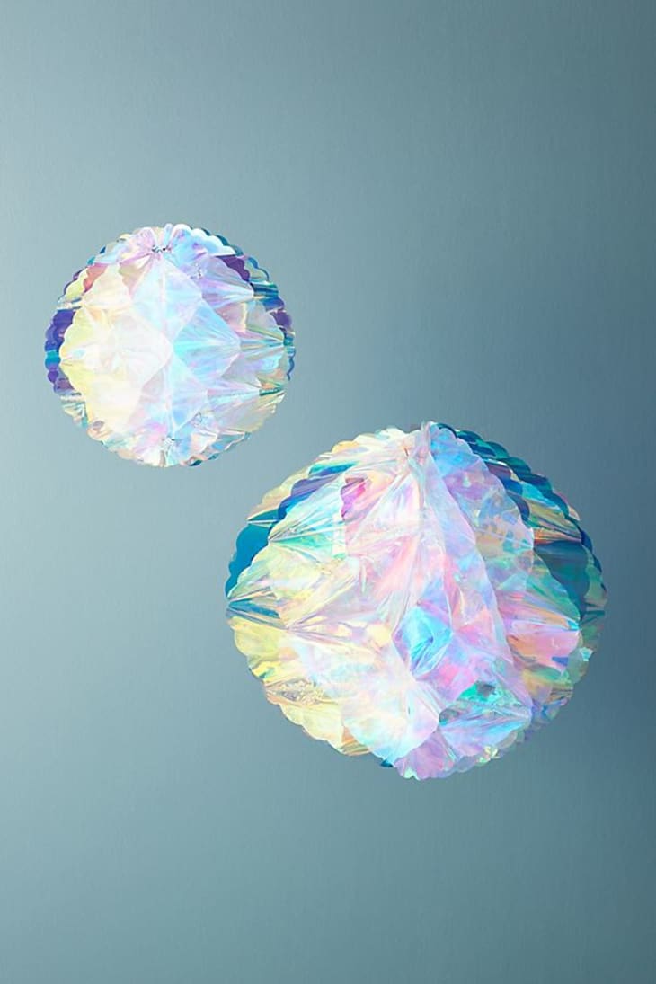 The Best Iridescent Holiday Decor - Mermaid Holiday Decor Trend ...