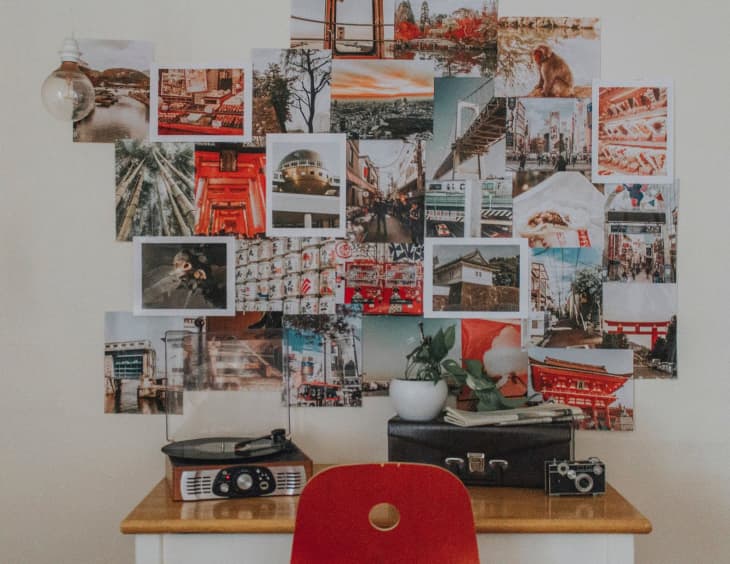 Magazine Collages are a Cheap Way to Cover Your Walls - DIY Wall ...