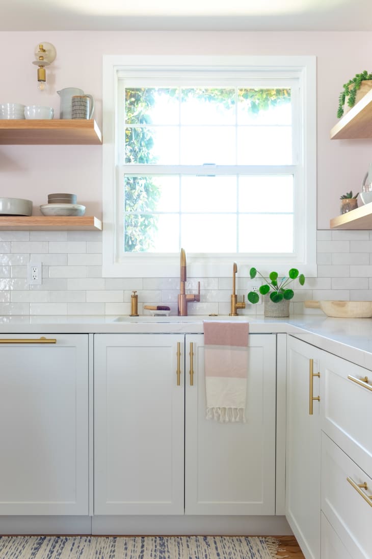 This Dreamy Designer IKEA Kitchen Reno Was Done on a Budget | Apartment ...