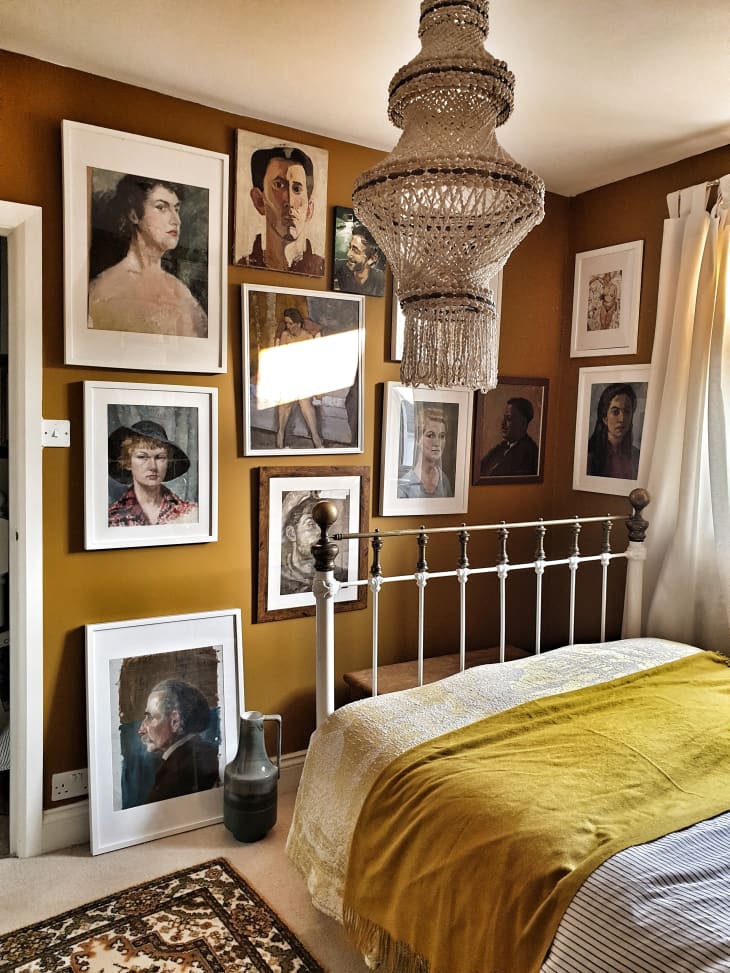 How to Decorate with Painted Portraits | Apartment Therapy