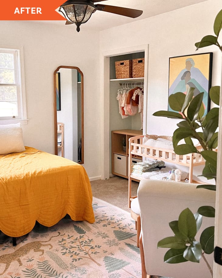 Before & After: A Dusty Bedroom Transforms into a Bright, Cheery ...