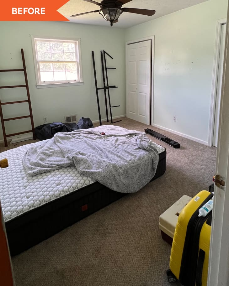Before & After: A Dusty Bedroom Transforms into a Bright, Cheery ...