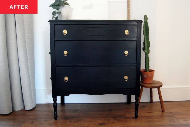 Before and After: This Free Dresser Found a Fancy Second Life for Just ...