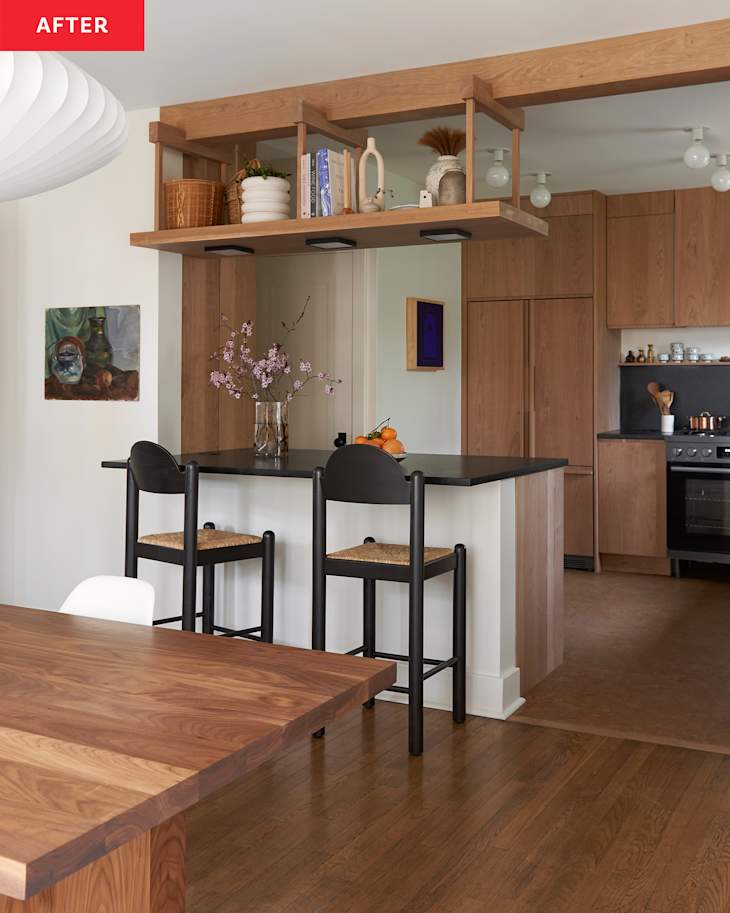 An IKEA Hack Turns a Dated Kitchen into a Stunning Space | Apartment ...