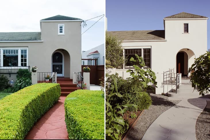 Outdated Concrete Porch Makeover Ideas | Apartment Therapy