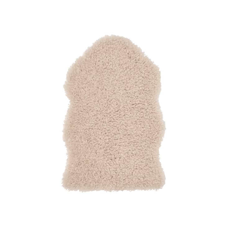 IKEA's ULLERSLEV Sheepskin Rug Doubles as Holiday Decor | Apartment Therapy