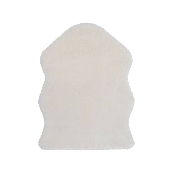 IKEA's ULLERSLEV Sheepskin Rug Doubles as Holiday Decor | Apartment Therapy