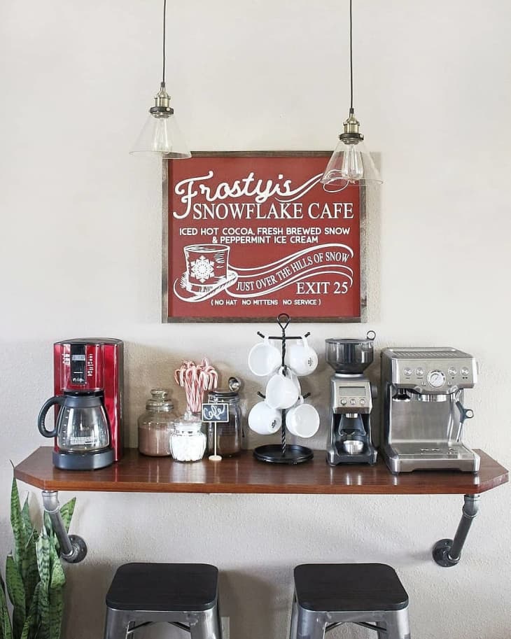 13 Smart, Small-Space Coffee Bar Ideas That Don’t Sacrifice Style ...