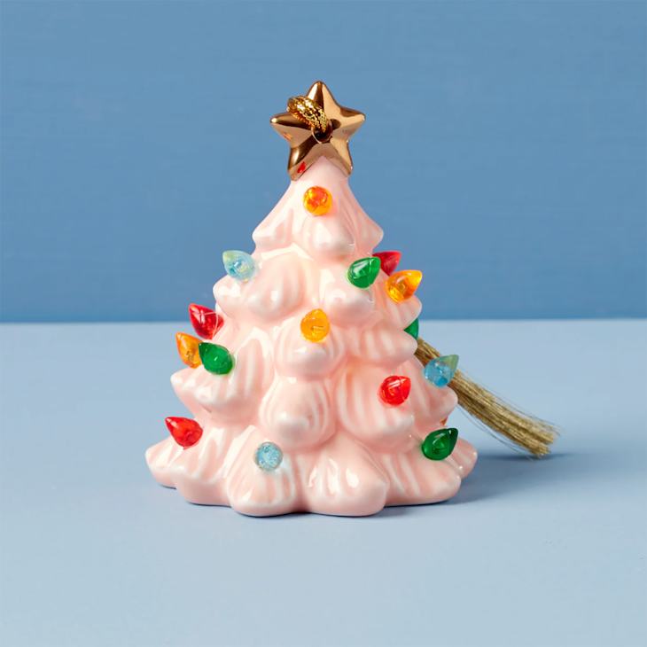 This Adorable Pink Lenox Christmas Ornament Is Half-Off | The Kitchn