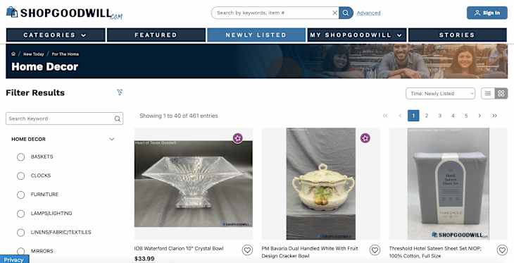 A Guide to ShopGoodwill.com, Goodwill’s Resale Website | Apartment Therapy