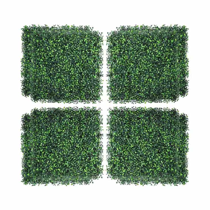 Costco’s Faux Hedge Panels Add Privacy and Light to Patios | Apartment ...