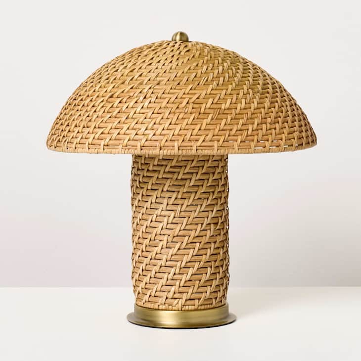 Target's Hearth & Hand x Magnolia Rattan Lamp Is Gorgeous | Apartment ...