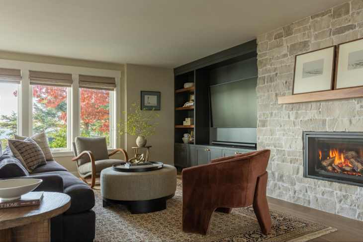 28 Gorgeous TV Wall Design Ideas Featured in Real Homes | Apartment Therapy