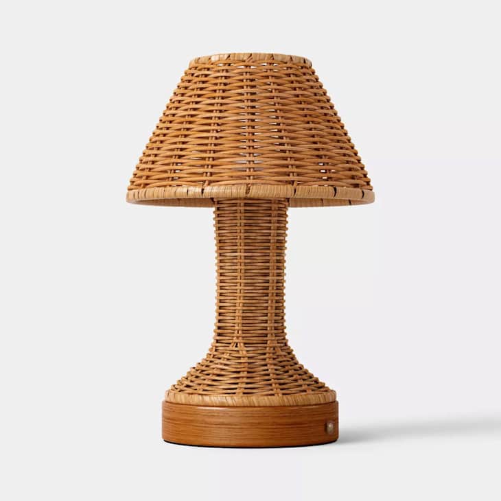 Target’s 2026 Rattan Lamp: Threshold Cordless Light Review | Apartment ...
