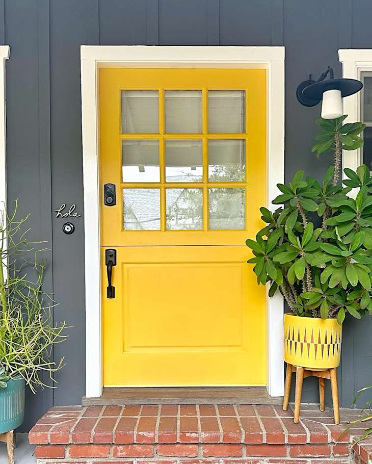 Interesting Info About Front Door Colors For Yellow House
