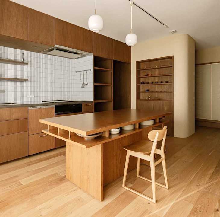 Waterfall Kitchen Islands Are Out: and Furniture-Style Is In ...