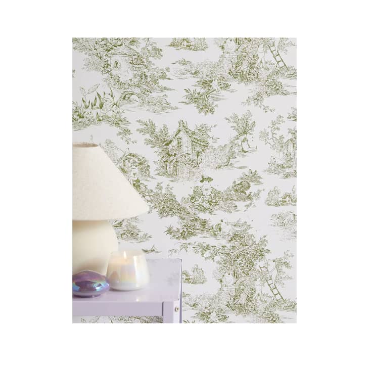 Urban Outfitters Home Frog Toile Removable Wallpaper | Apartment Therapy