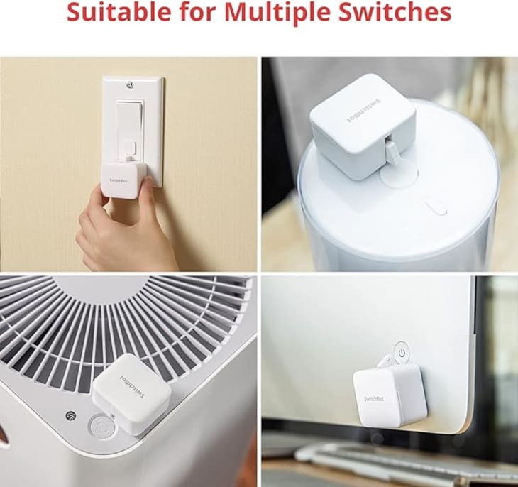 SwitchBot Smart Switch Button Pusher: Amazon Reviews | Apartment Therapy