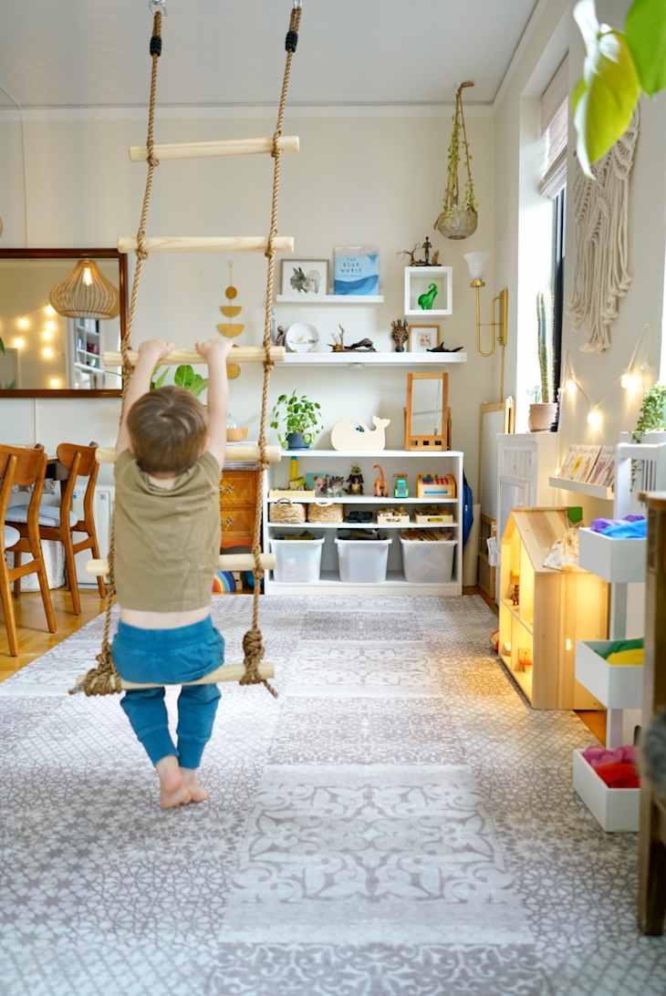 Every Home Needs an Indoor Swing | Cubby