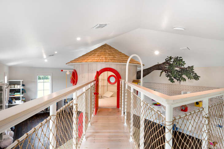 See the Life-Size Treehouse in These Kids’ Playroom — Photos | Cubby