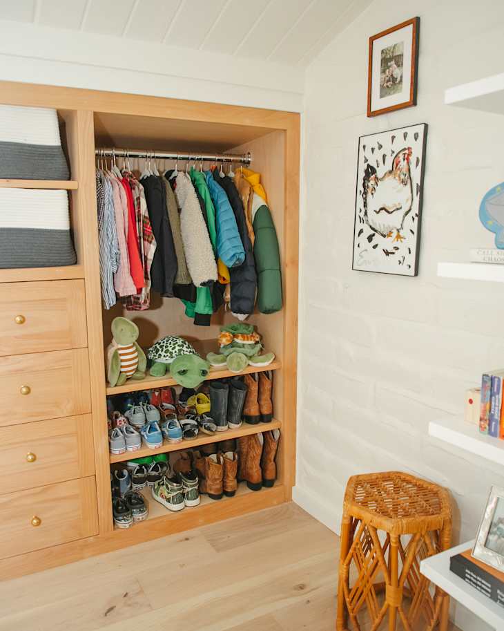 A White with Pops of Color Kids' Bedroom Tour (Photos) | Cubby