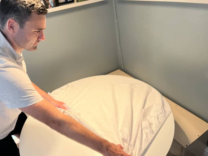 A Washable Elastic Tablecloth Will Save Your Table During Craft Time ...